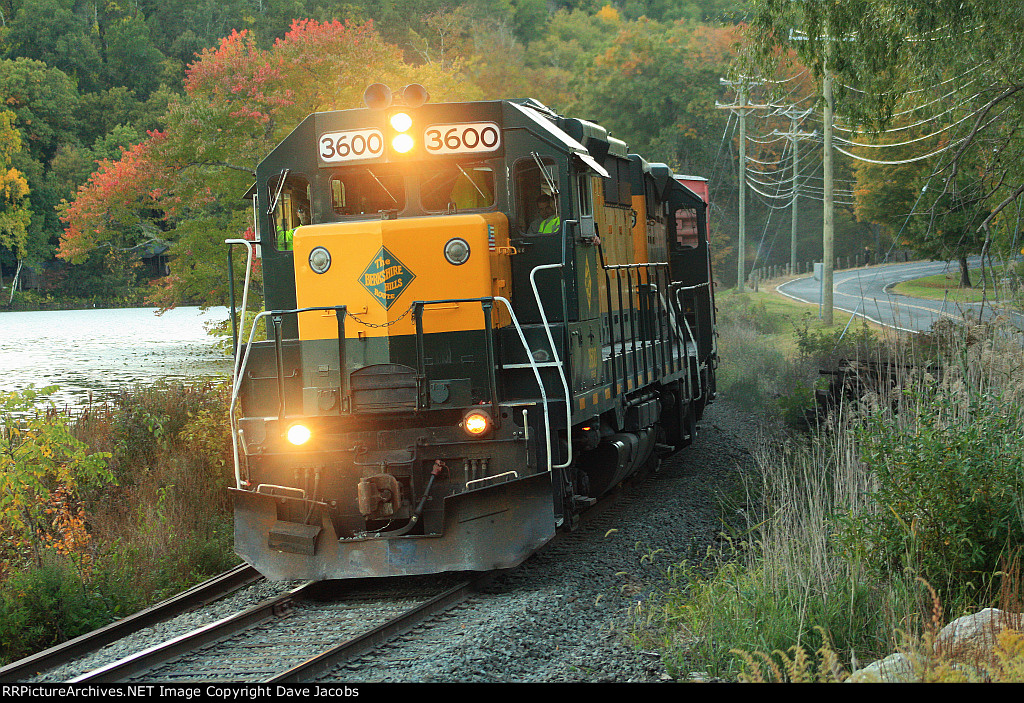 HRRC 3600 rounding Hatch Pond